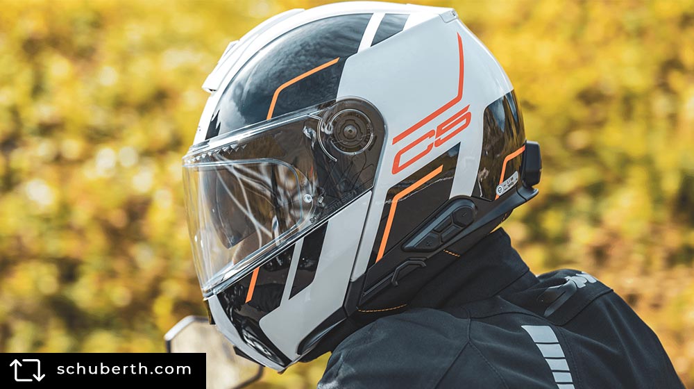 In-depth Review of Schuberth Carbon Modular Motorcycle Helmet | Carbon ...