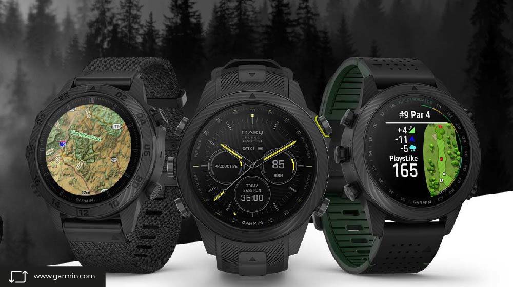 Garmin Introduces the MARQ Carbon Series: Luxury Smartwatches Made of ...