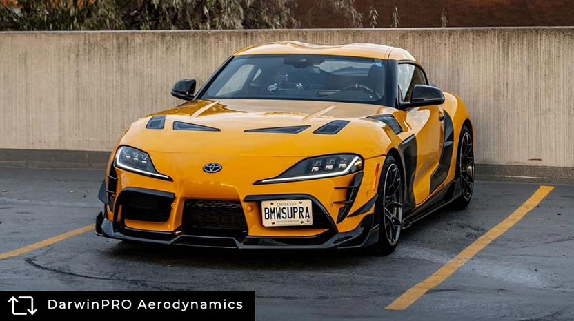 Toyota GR Supra Body Kit Gets New Visually Loud Design by DarwinPRO ...