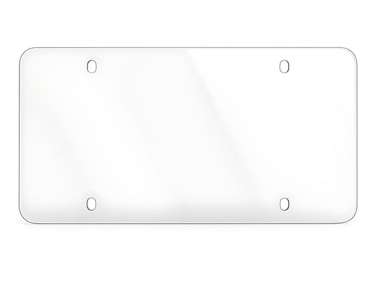 CarbonFG UltraView Clear License Plate Cover/Shield - Made in USA ...