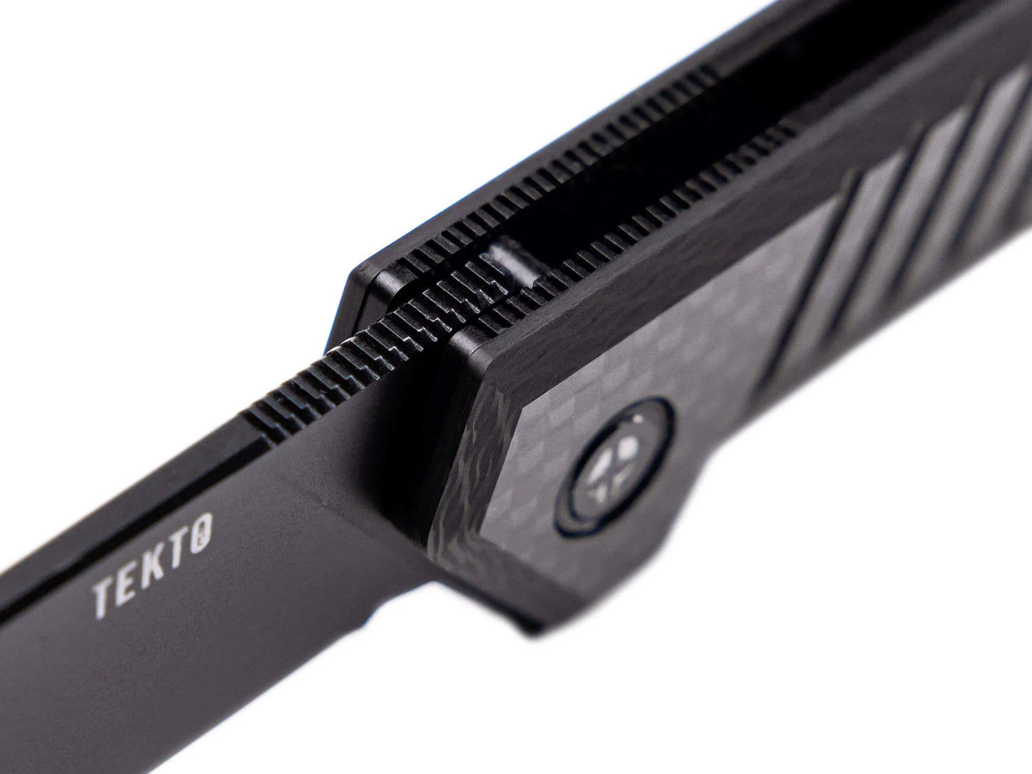 Tekto F1 Alpha Linerlock Carbon Fiber Knife CF/Blue - F1R_CFBK_D2BK1_A2 ...