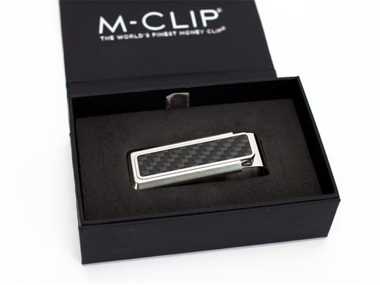 M-Clip Carbon Fiber Money Clip – Carbon Fiber Gear